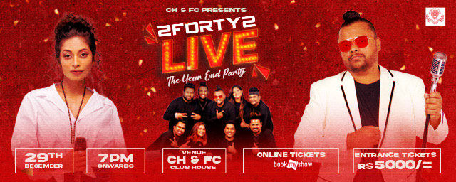 2FORTY2 Live - The Year End Party ft 2FORTY2 Online - BookMyShow